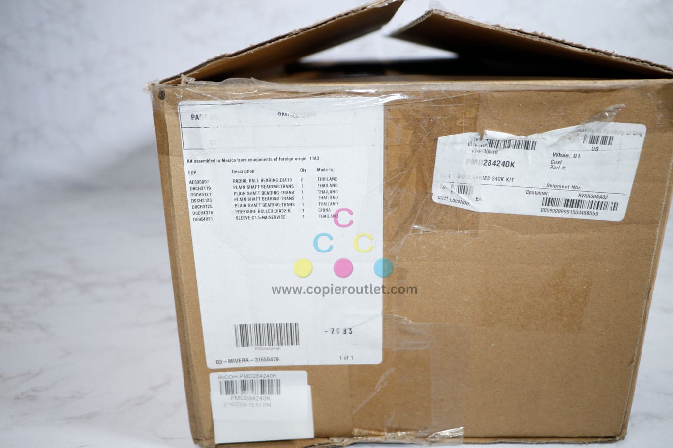 Open Box OEM Ricoh MP 2555SP,MP 3055SP,MP 3555SP Maintenance Kit PMD28