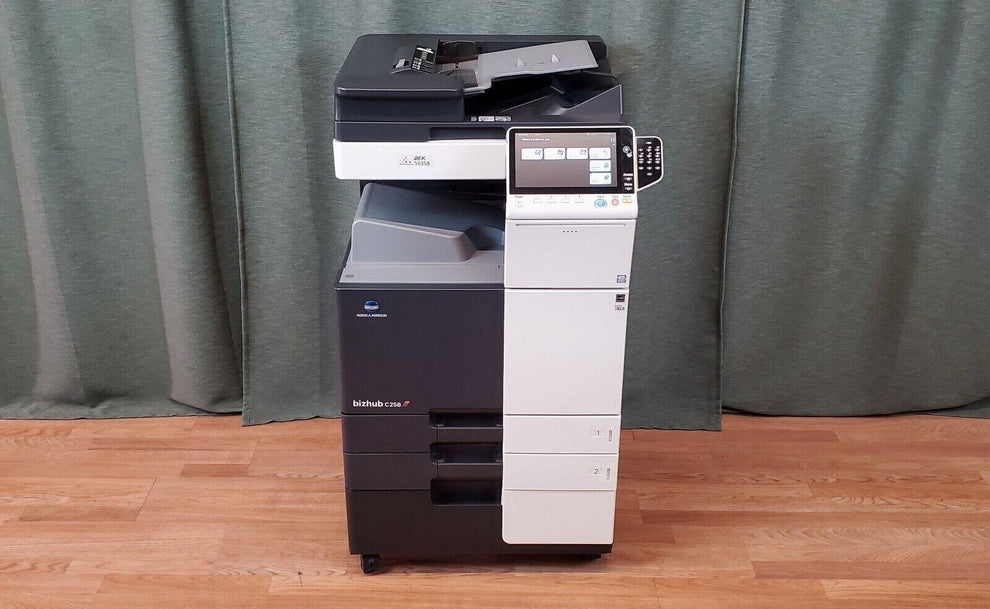 Konica Minolta Bizhub C258 Color Copier Printer Scan Fax